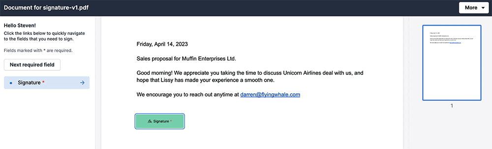 Smart Docs: eSignatures - Knowledge Base | Pipedrive